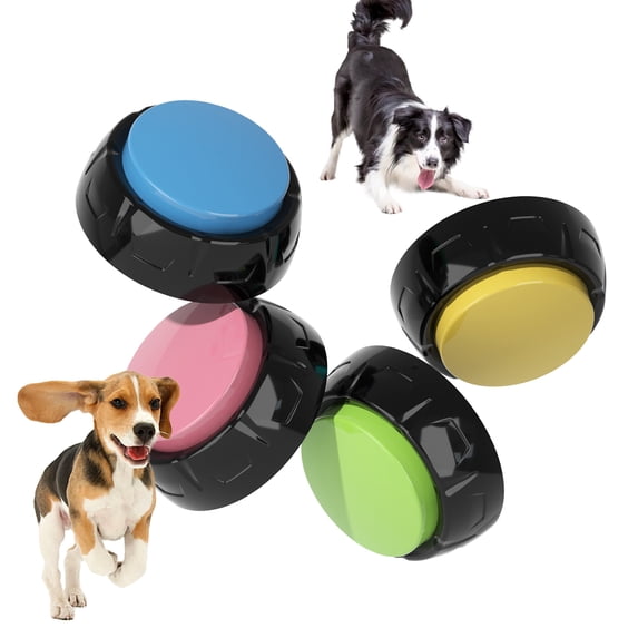 ipawspace Voice Recording Buttons, 30 Seconds Record, Dog Training Set ...