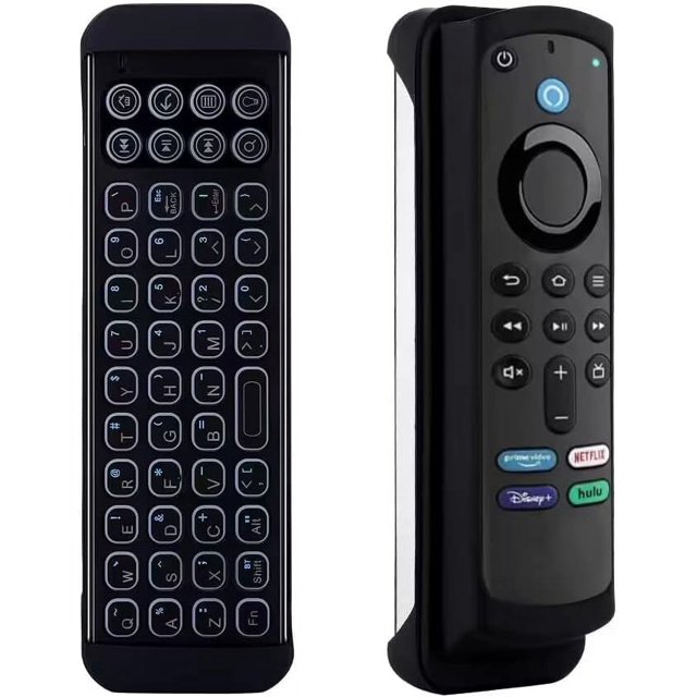 iPazzPort Mini Bluetooth Keyboard with Remote Case for Amazon Firestick ...