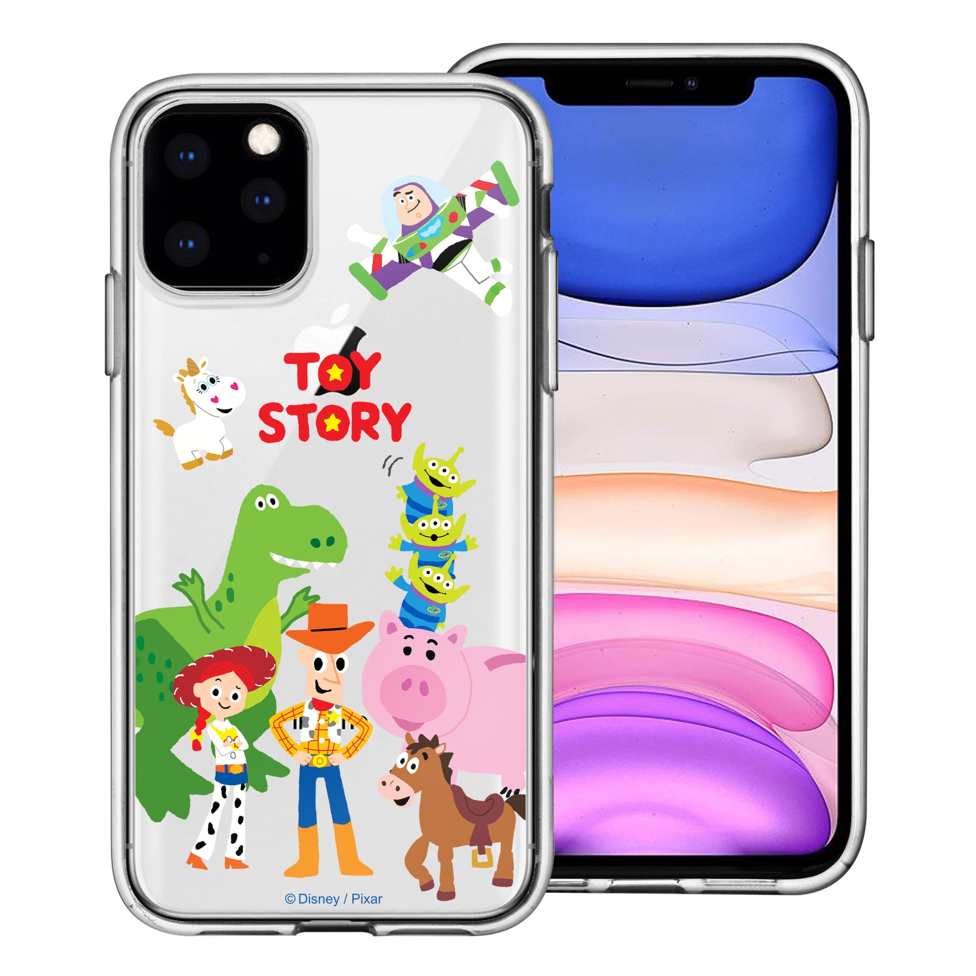 iPhone 11 Case (6.1inch) TOY Clear TPU Cute Soft Jelly Cover - Cute Toy ...