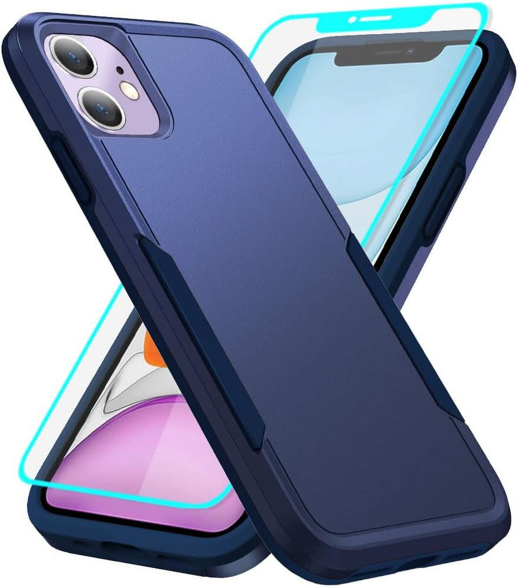 for iPhone 11 Case, iPhone 11 Phone Case with HD Screen Protector ...