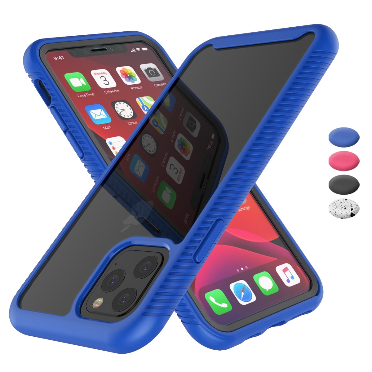 iPhone 11 Case, Takfox iPhone 11 Cover with [Tempered Glass Screen ...