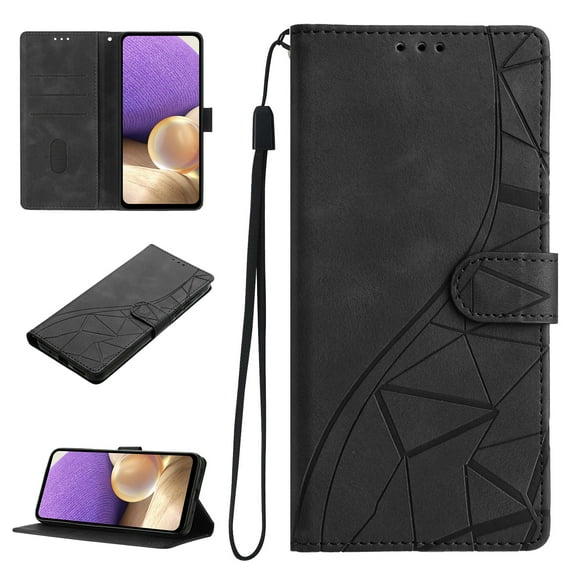 for iPhone 11 Case Wallet, Women Flip Folio Cover with Embossed PU ...