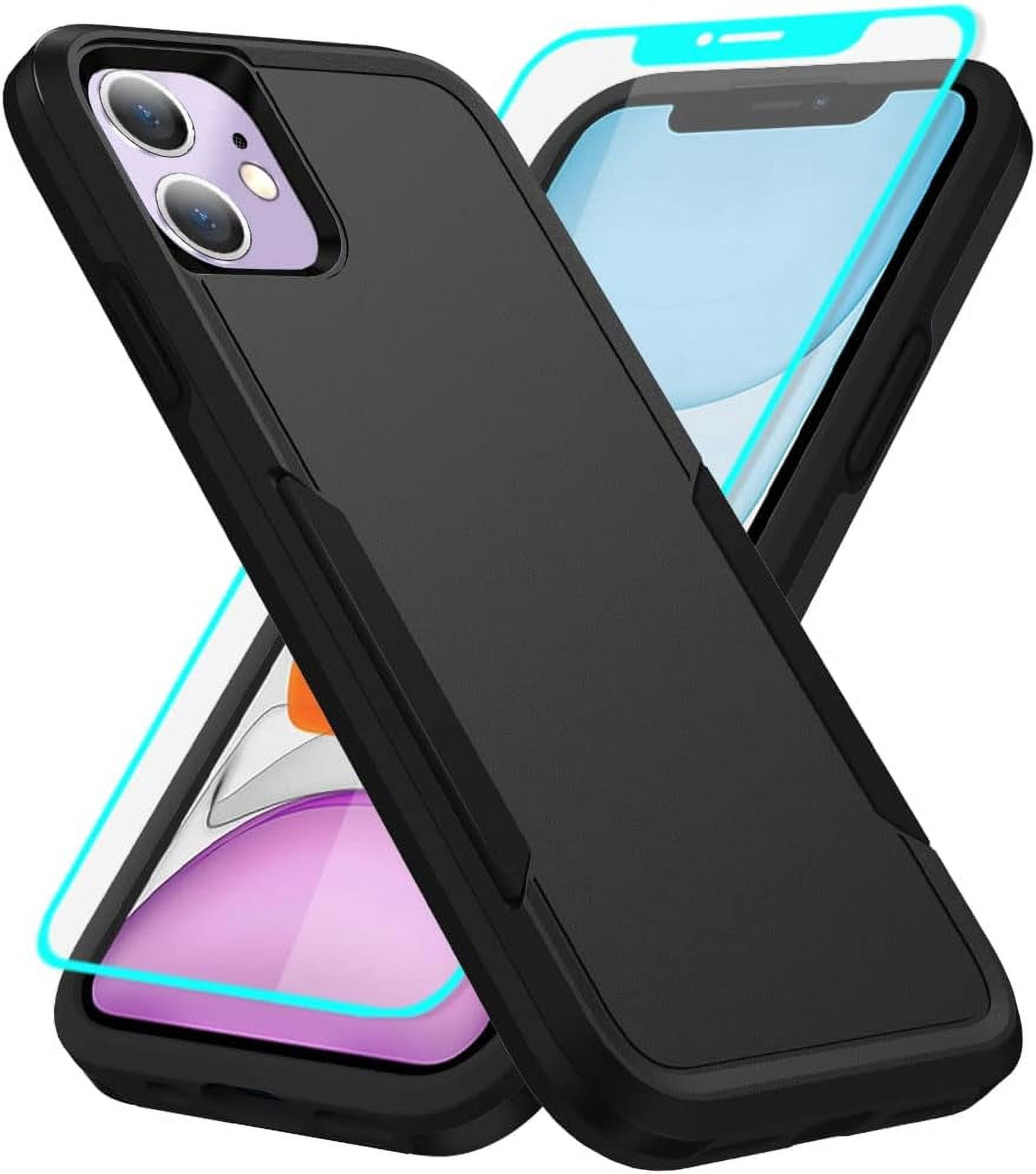 for iPhone 11 Case, iPhone 11 Phone Case with HD Screen Protector ...