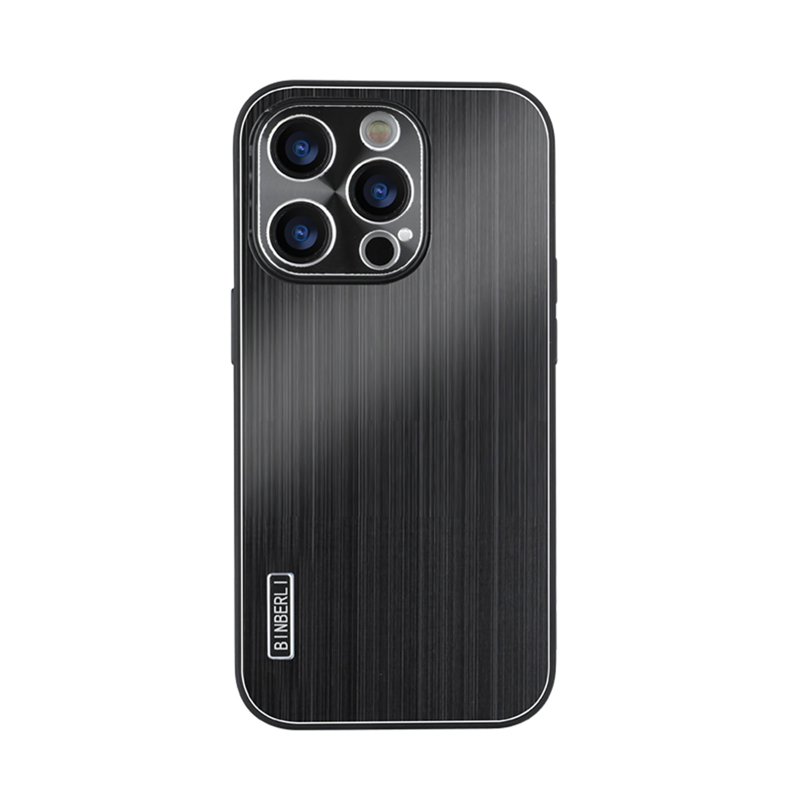 for iPhone 11 Metal Back Case, Luxury Anti-fingerprint Drop Protective ...