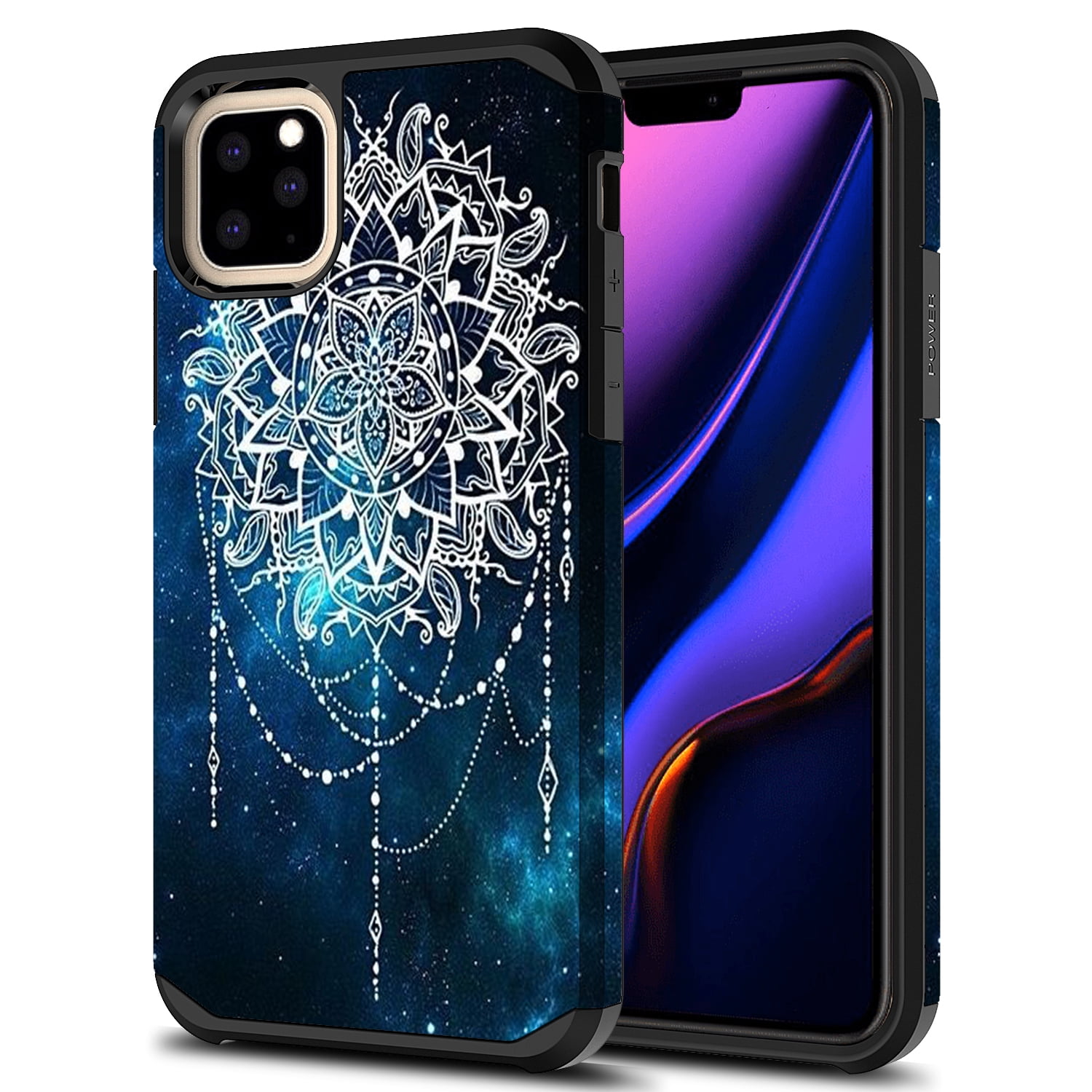 iPhone 11 Pro Case, Kaesar Slim Hybrid Dual Layer Shockproof Hard Cover ...