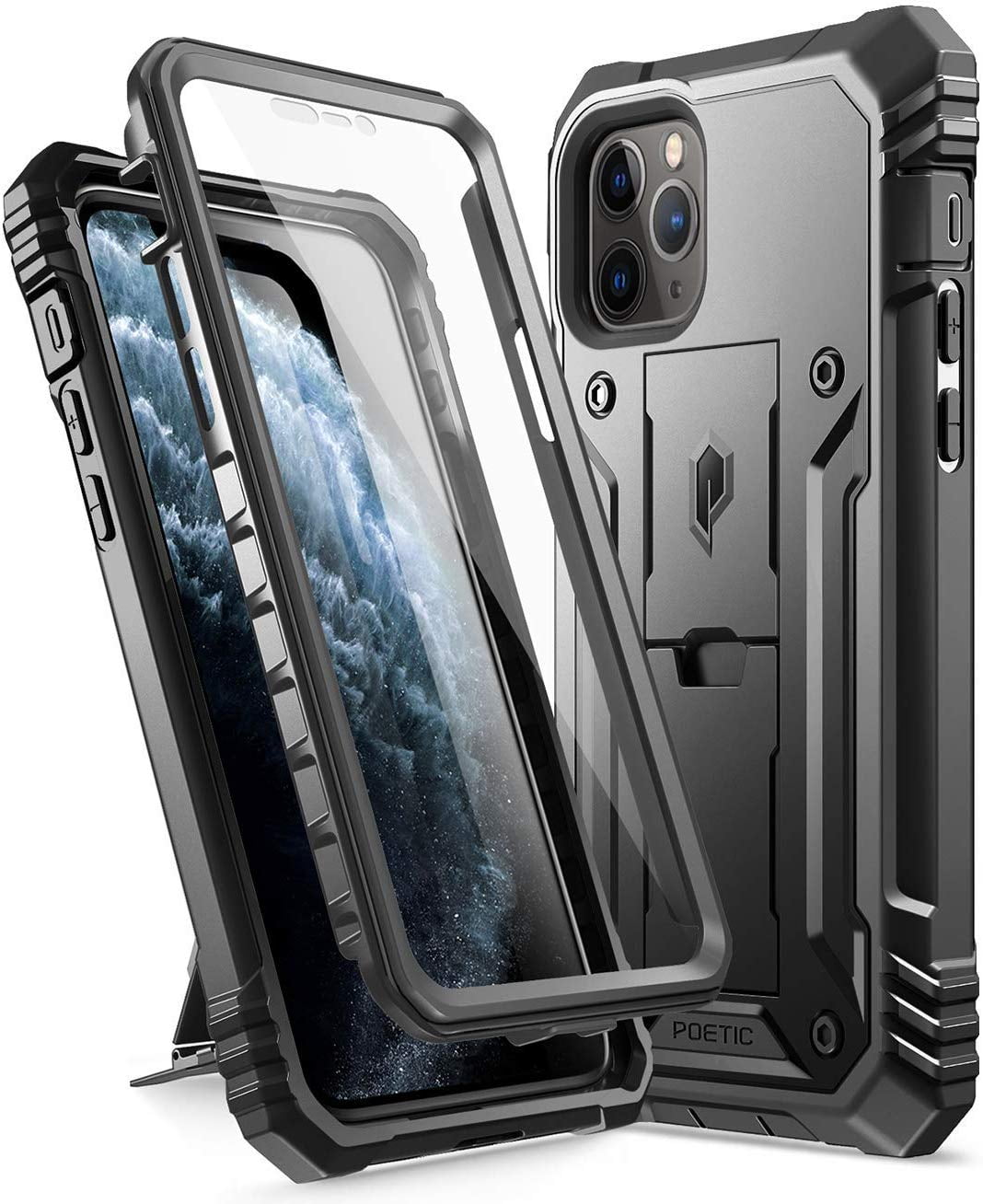 iPhone 11 Pro Case, Poetic Full-Body Dual-Layer Shockproof Rugged ...