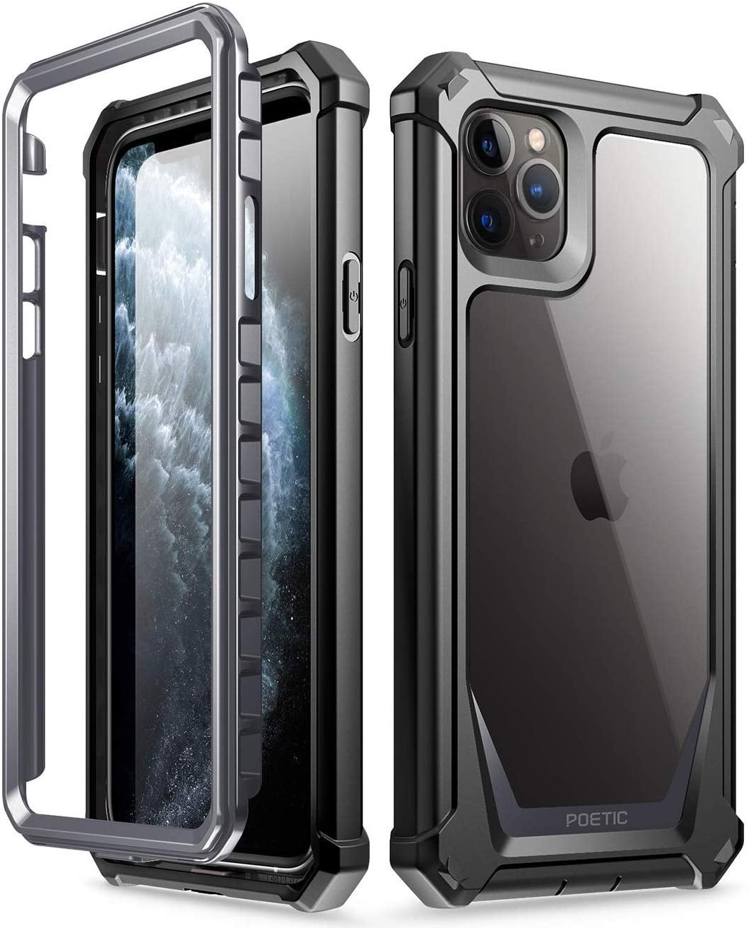 iPhone 11 Pro Case, Poetic Full-Body Hybrid Shockproof Rugged Clear ...