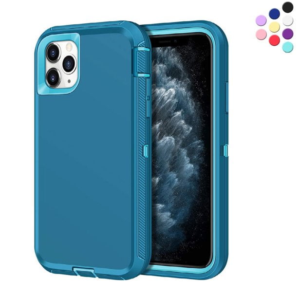 iPhone 11 Pro Heavy Duty Case {Shock Proof Case with 3 Layer Rubber ...