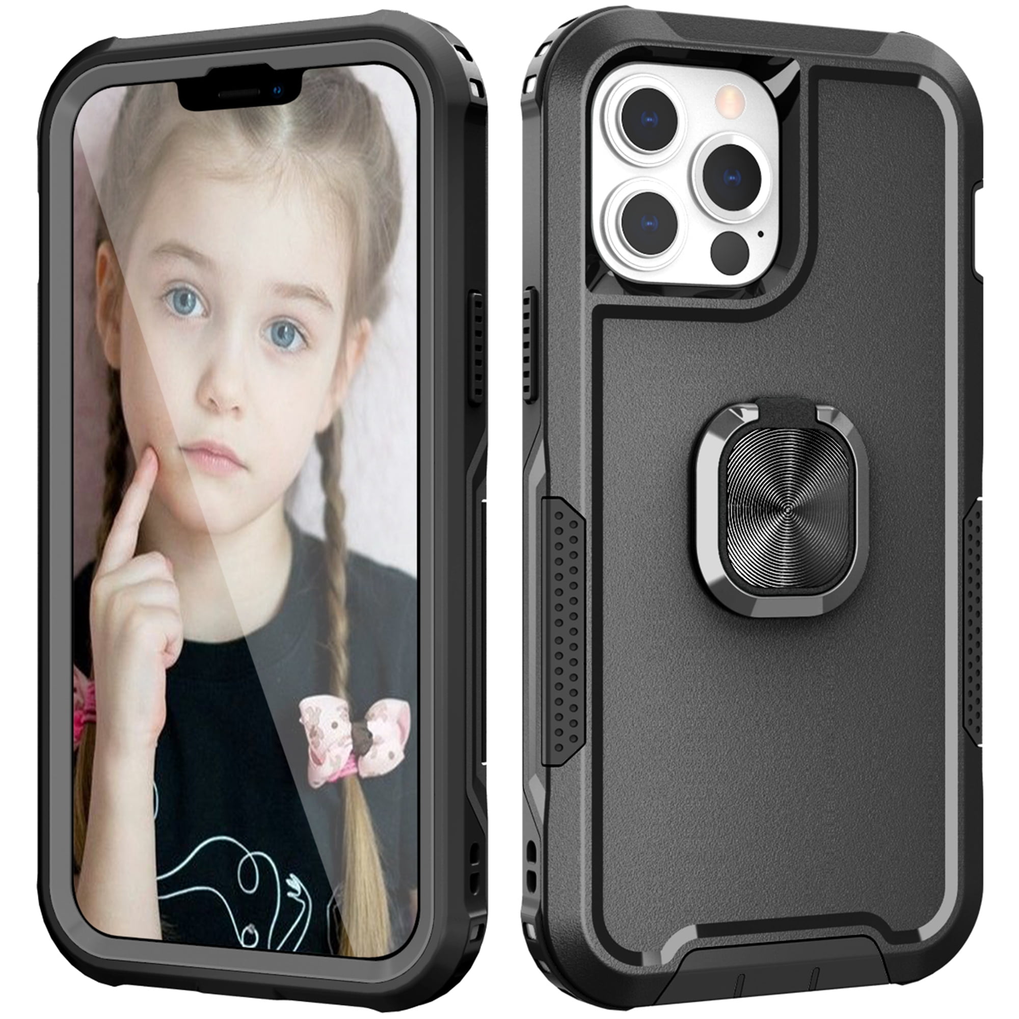 iPhone 11 Pro Max Case,Dteck Shockproof Rubber 3-Layer Protection ...