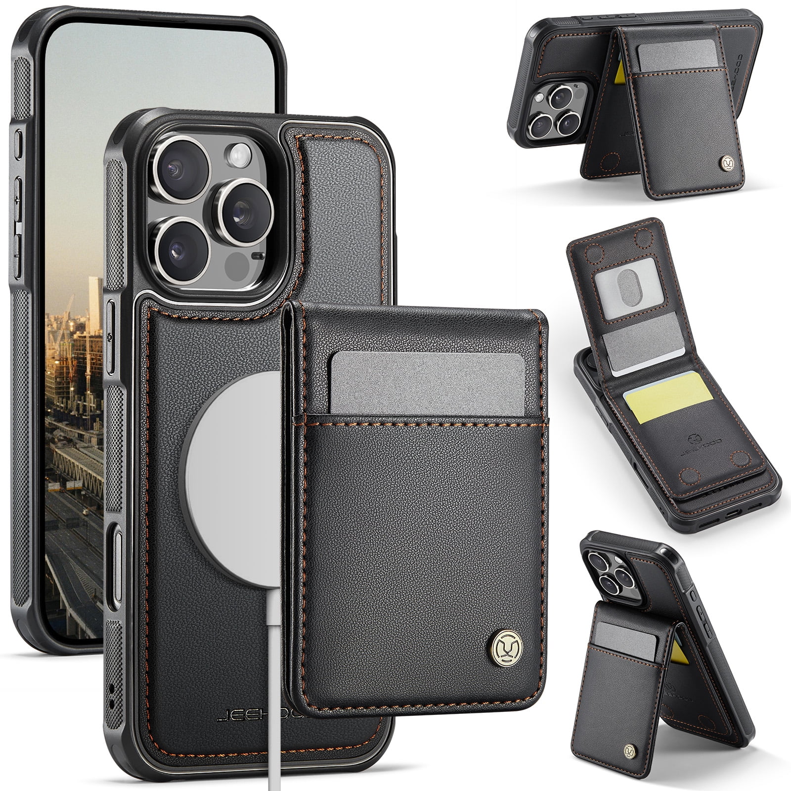 for iPhone 11 Pro Max Case with RFID Blocking Card Holder iPhone 11 Pro ...
