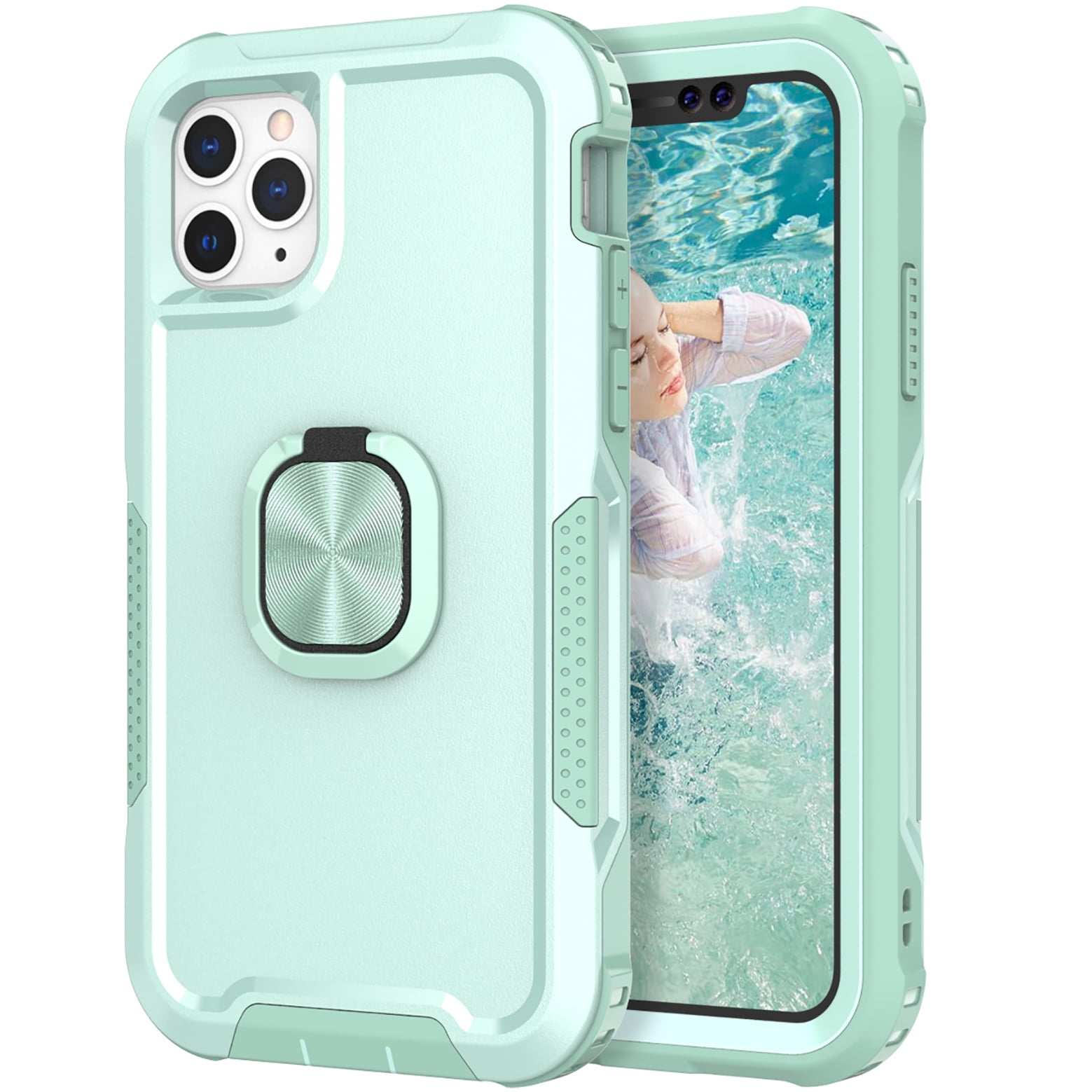 for iPhone 11 Pro Max Case, Rugged Shockproof Heavy Duty Soft TPU ...