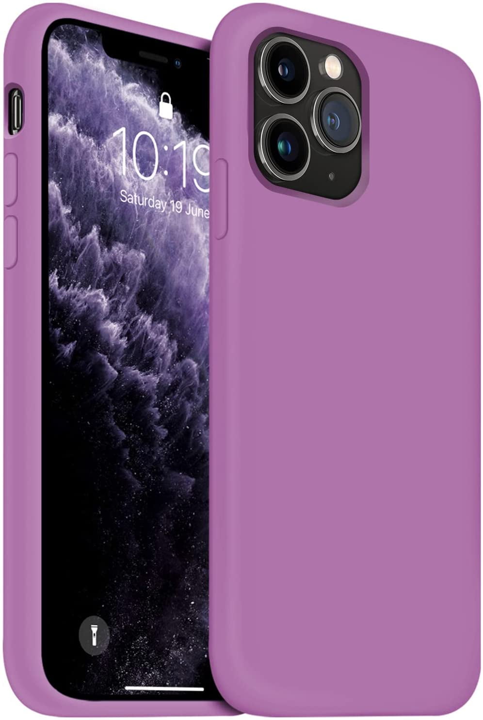 iPhone 11 Pro Max Case, Slim Liquid Silicone Case Compatible with ...