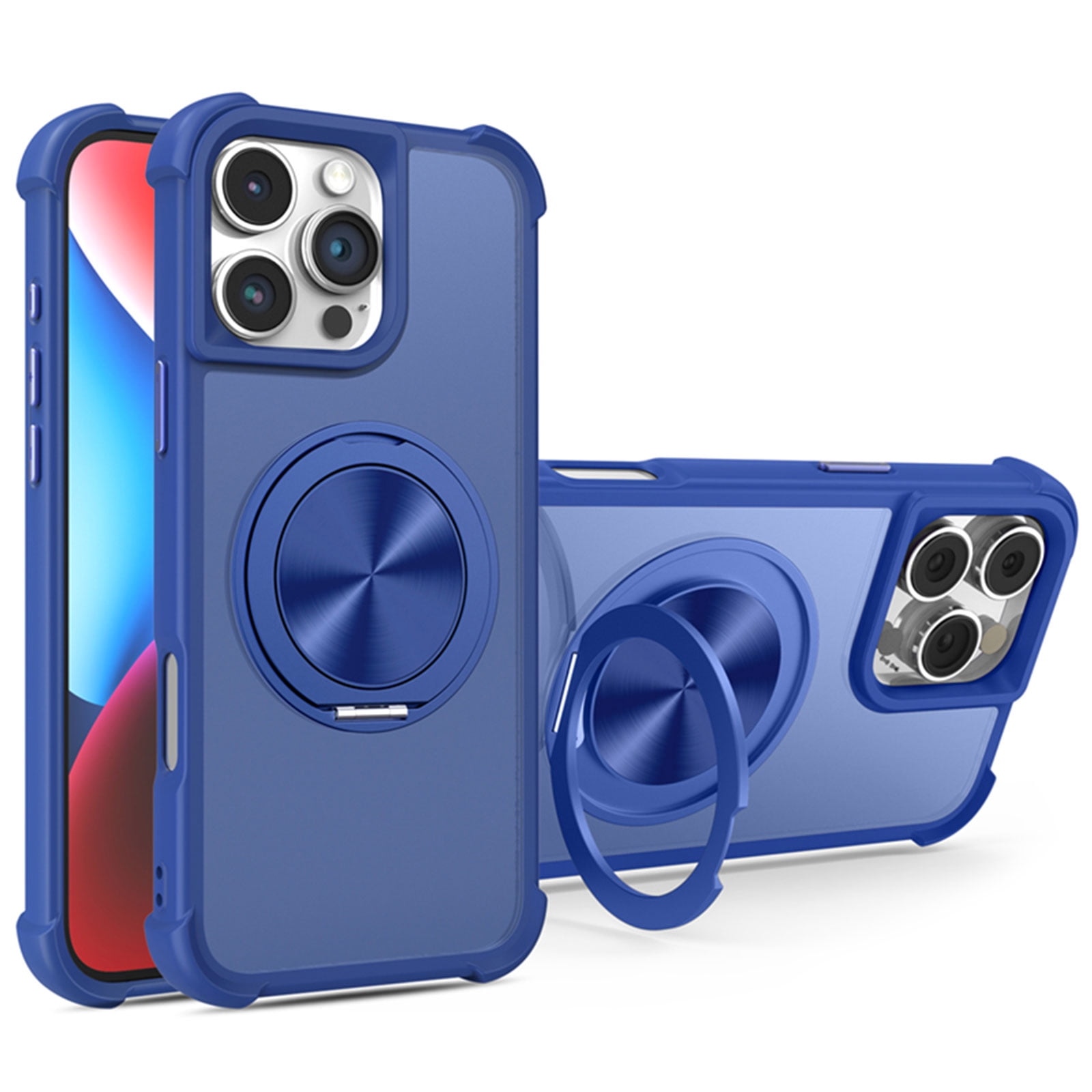 for iPhone 11 Pro Max Matte Case with Magnetic Kickstand, Compatible ...