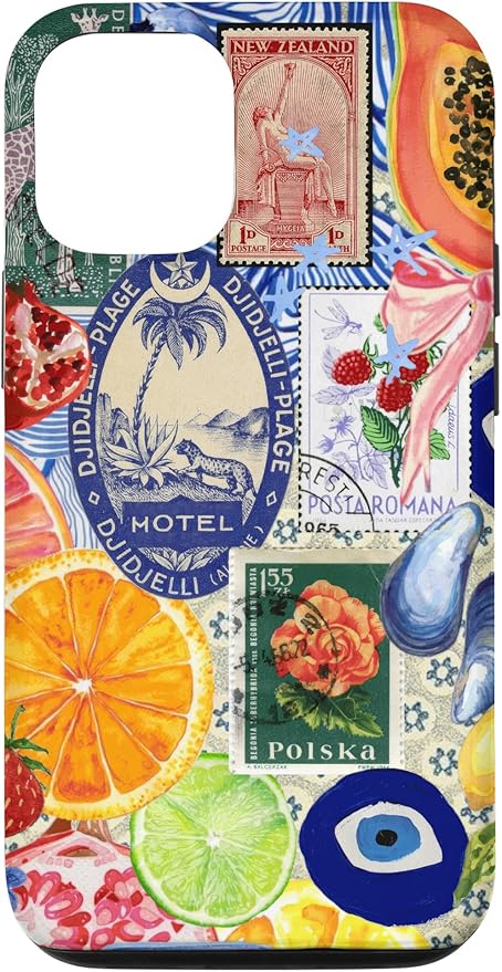 iPhone 12/12 Pro Fruity European Summer Collage Scrapbook Moodboard ...