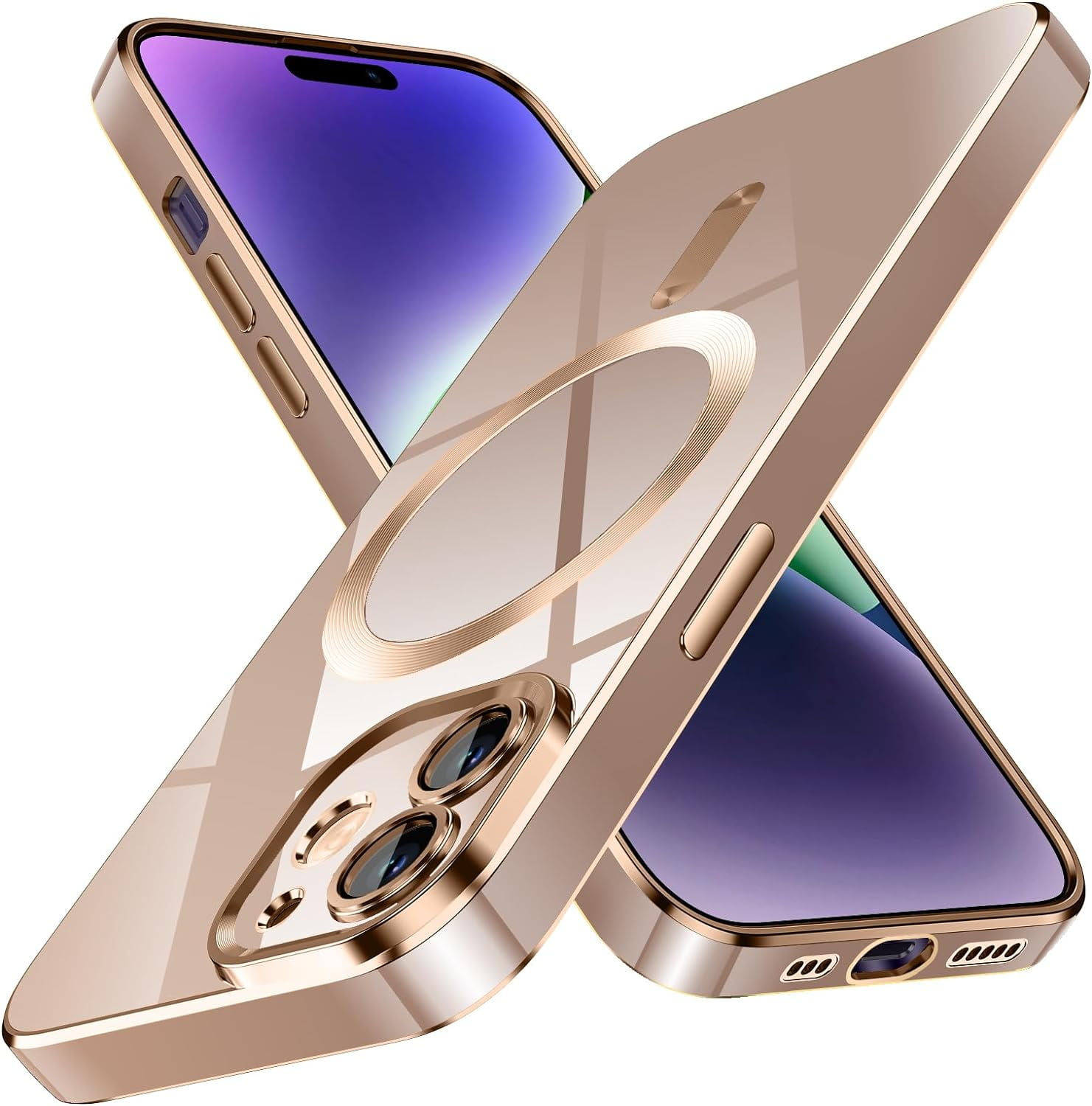 for iPhone 12 Case,[Compatible with Magsafe],[10 FT Military Grade Drop ...