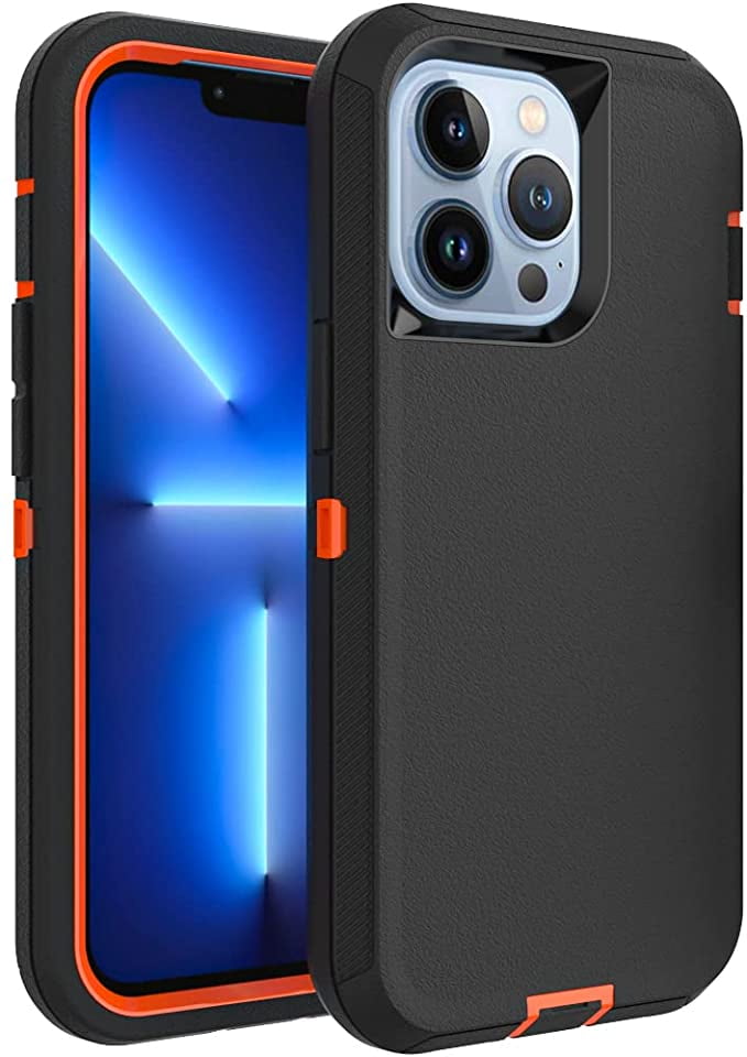 iPhone 12 Heavy Duty Case {Shock Proof Case with 3 Layer Rubber ...