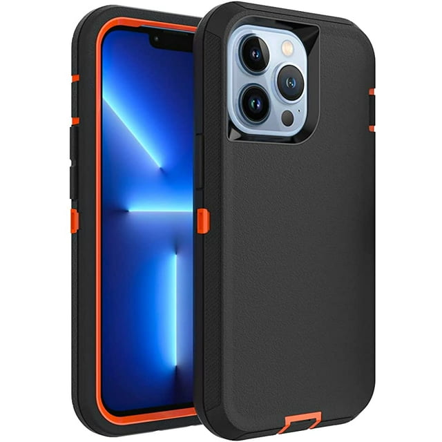 iPhone 12 Heavy Duty Case {Shock Proof Case with 3 Layer Rubber ...