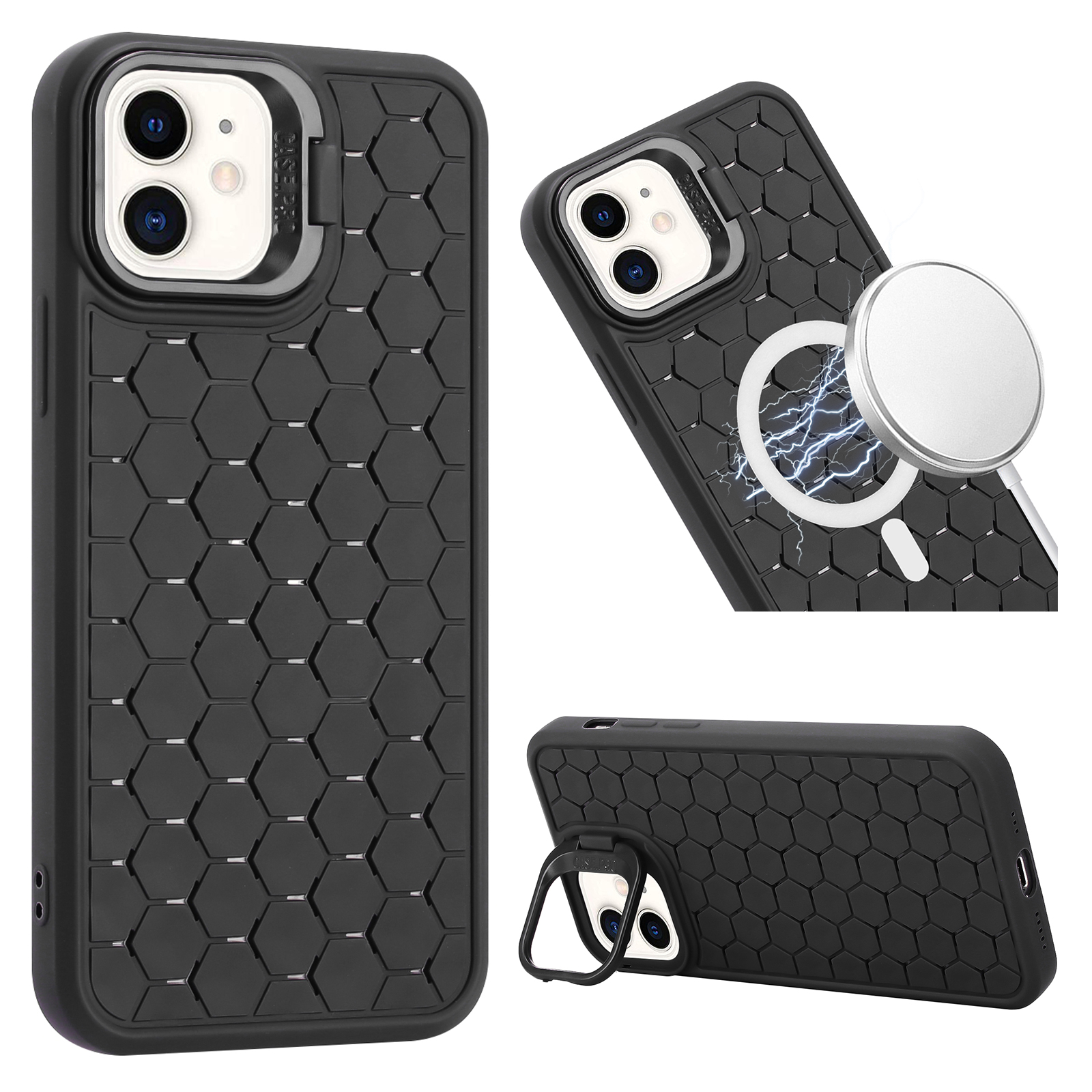 for iPhone 12 Magnetic Case with Ice-Cooling Heat Dissipation and ...