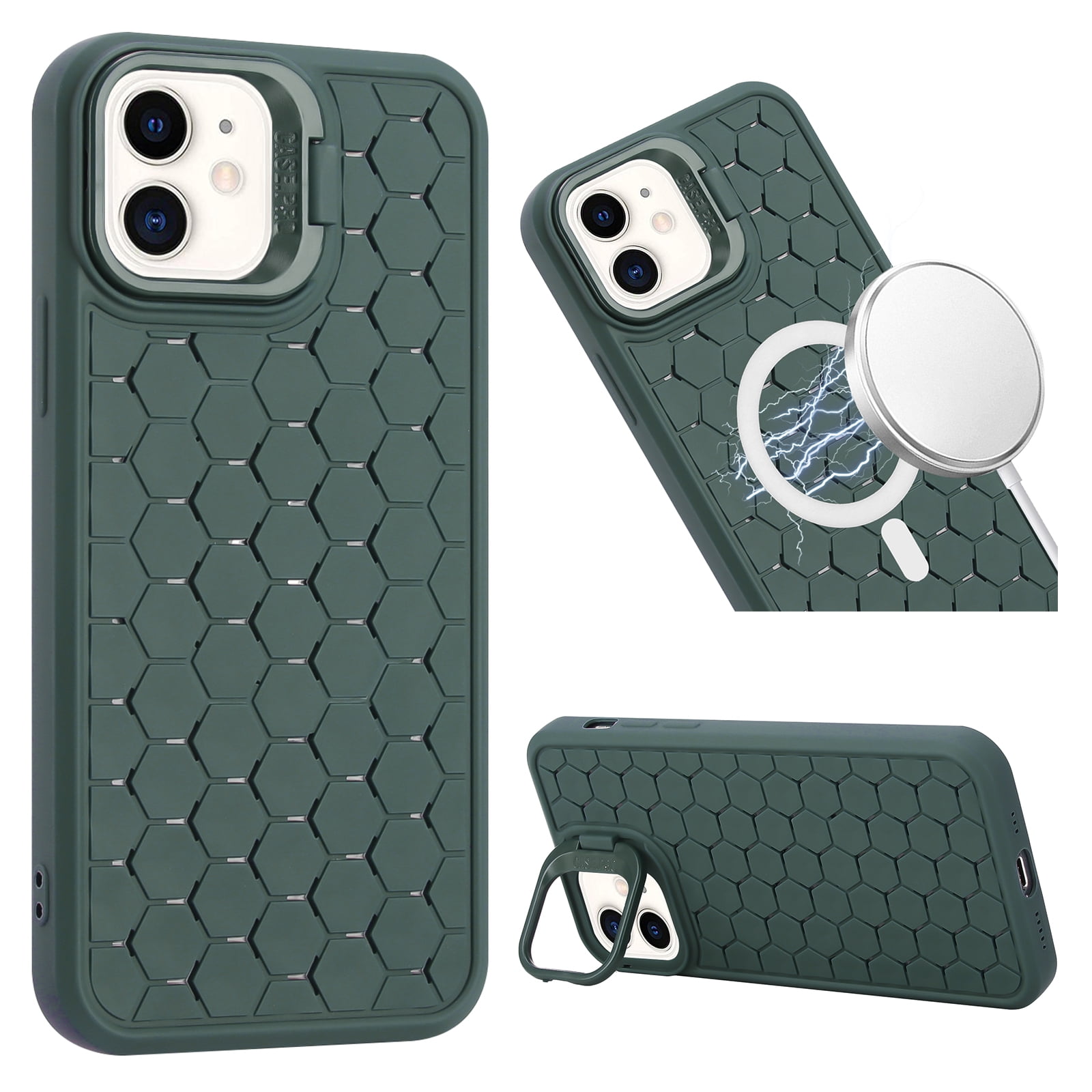for iPhone 12 Magnetic Case with Ice-Cooling Heat Dissipation and ...