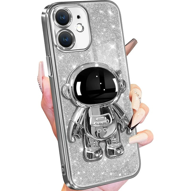 for iPhone 12 Mini Case Astronaut, Clear Cases for iPhone 12 Mini with ...