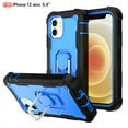 iPhone 12 Mini Case - Heavy Duty Hybrid Rugged Dual Layer Protective ...