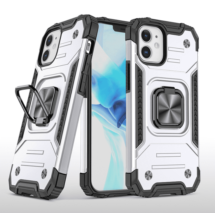 iPhone 12 Mini Case - Heavy-Duty, Ring Holder - Walmart.com