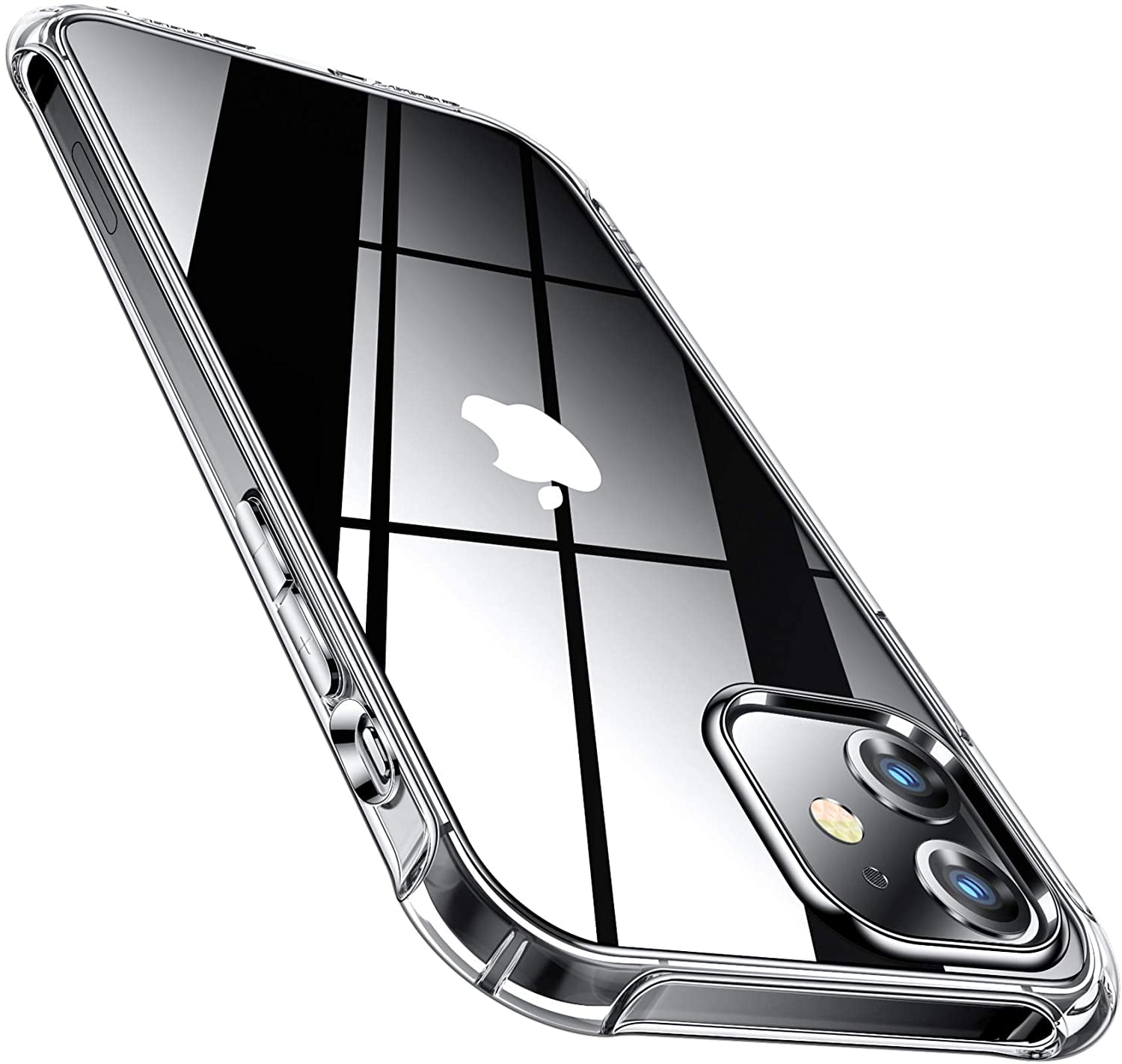 Entronix Clear Case for iPhone 12 Mini, Shockproof Slim Fit Transparent ...