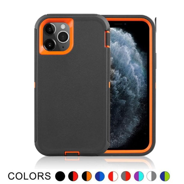 iPhone 12 Mini Heavy Duty Case {Shock Proof Case with 3 Layer Rubber ...