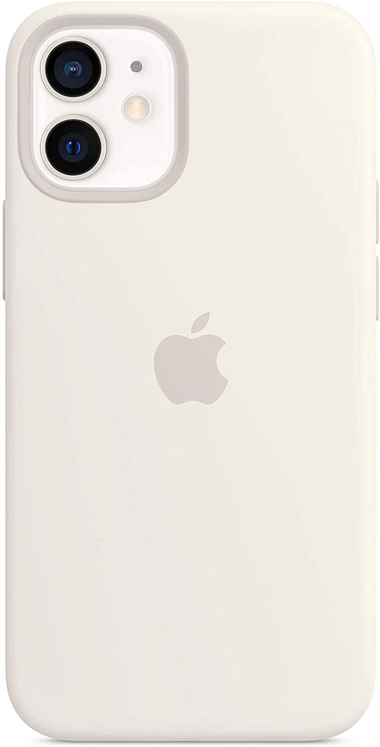 iPhone 12 Mini Silicone Case with MagSafe - White - Walmart.com