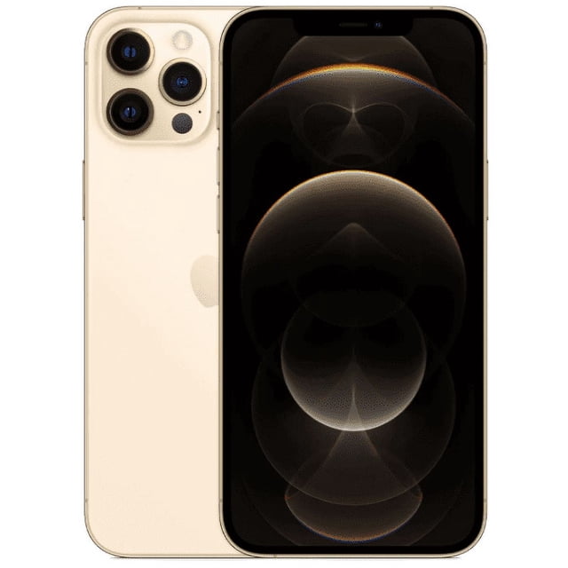 Pre-Owned iPhone 12 Pro Max AT&T 256GB Gold (Good) - Walmart Business ...