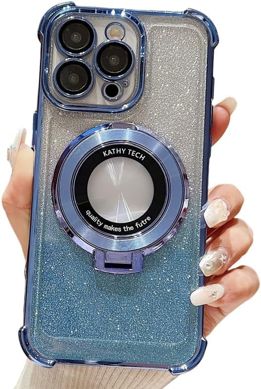 for iPhone 12 Pro Max Glitter Case, Compatible with MagSafe, 120 ...