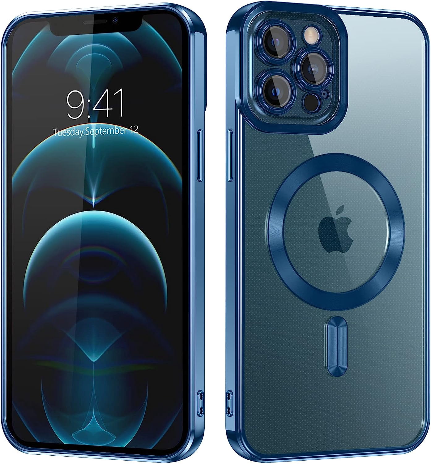 for iPhone 12 Pro Max Magnetic Case [Compatible with Magsafe], Full ...