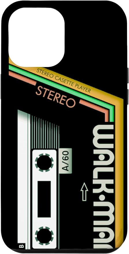 iPhone 12 Pro Max Vintage Walkman Retro 80s 90s Music Cassette Case ...