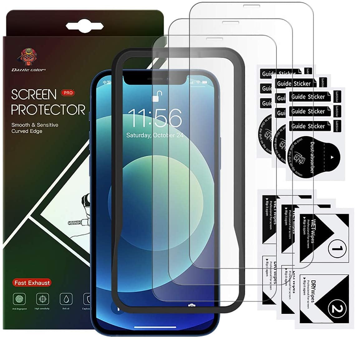 iPhone 12 Screen Protector smooth and sensitive Curved Edge for iPhone ...