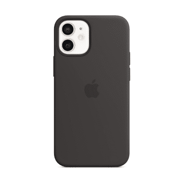 iPhone 12 mini Silicone Case with MagSafe - Black - Walmart.com
