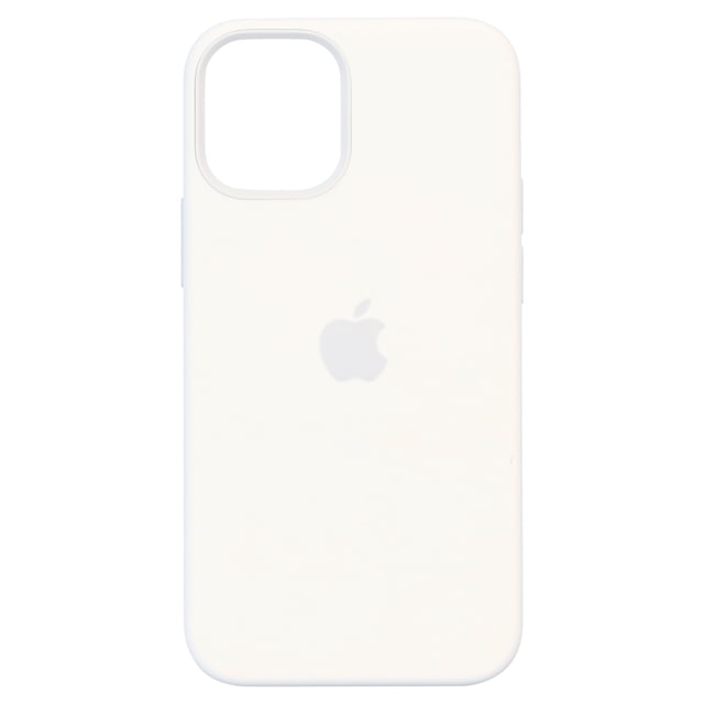 iPhone 12 mini Silicone Case with MagSafe - White - Walmart Business ...
