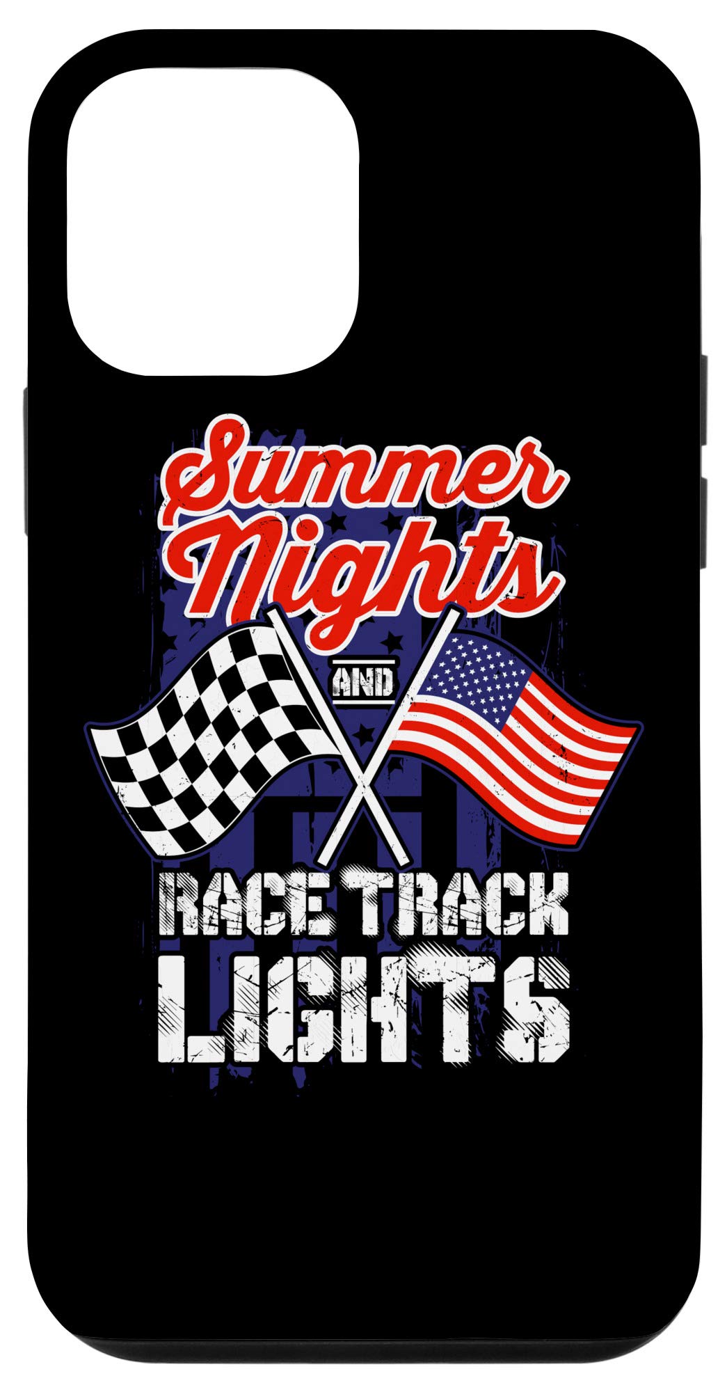iPhone 12 mini Summer Nights And Racetrack Lights Finish Line American ...