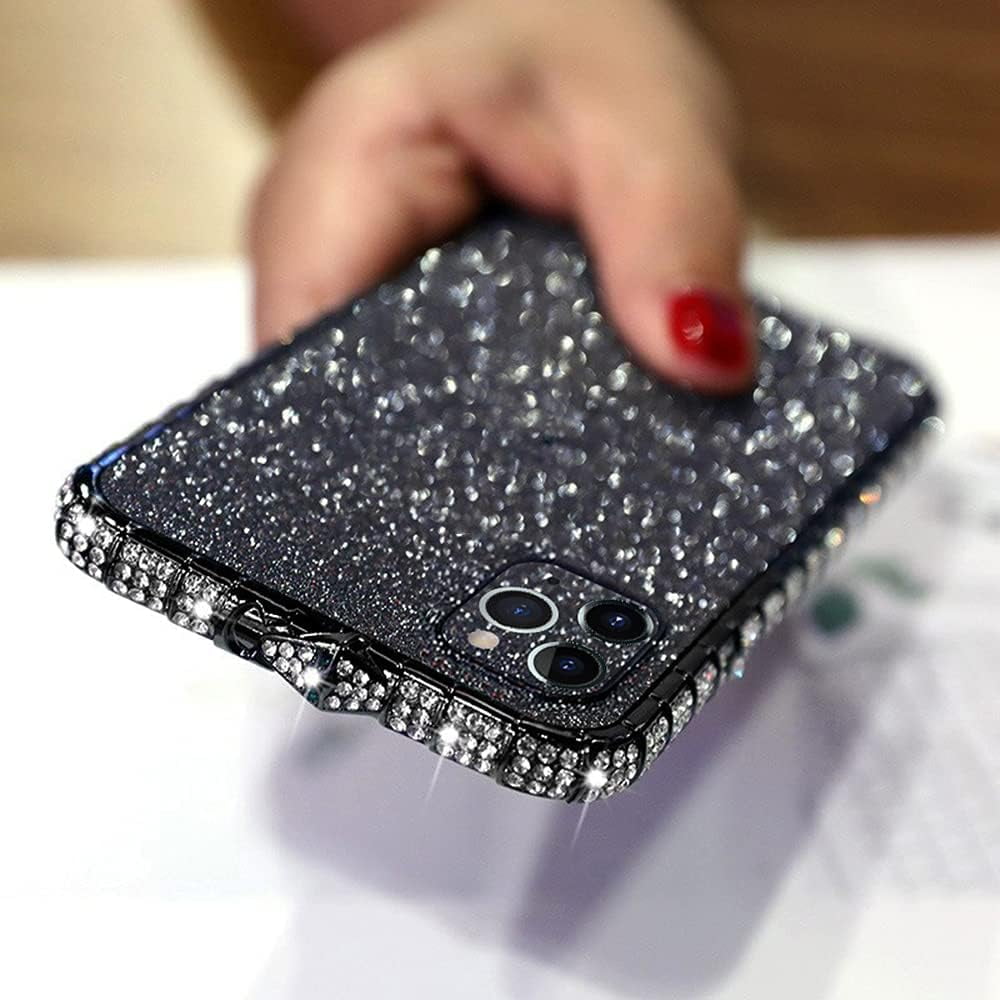 iPhone 13 Bling Glitter Case for Women Cute Diamond Rhinestone with ...