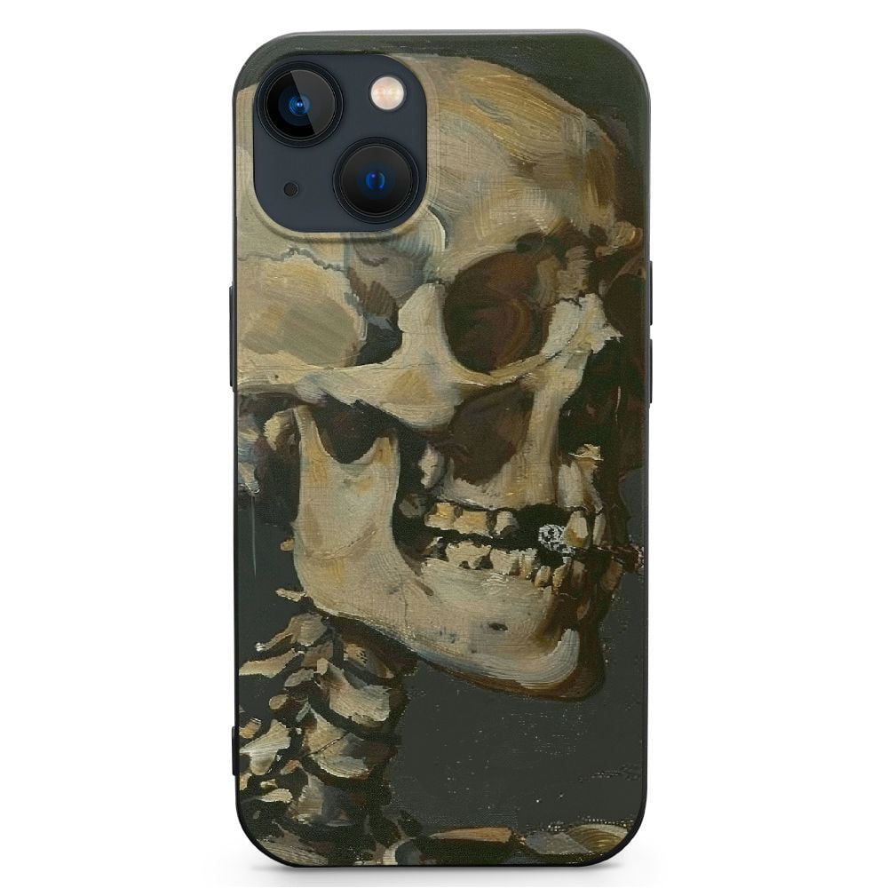 iPhone 13 Case | Compatible with MagSafe | Van Gogh Skull of a Skeleton ...