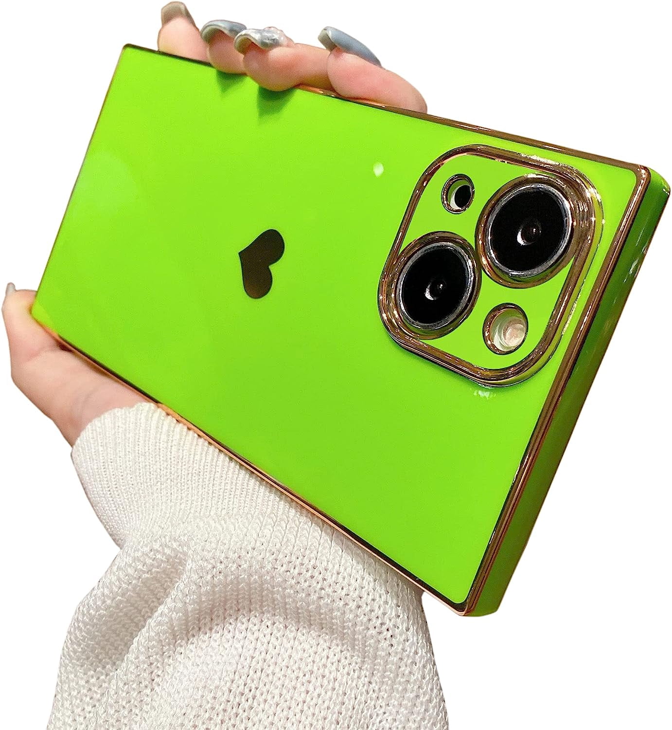 iPhone 13 Case , Cute Cases Full Camera Protection, Reinforced Corners ...