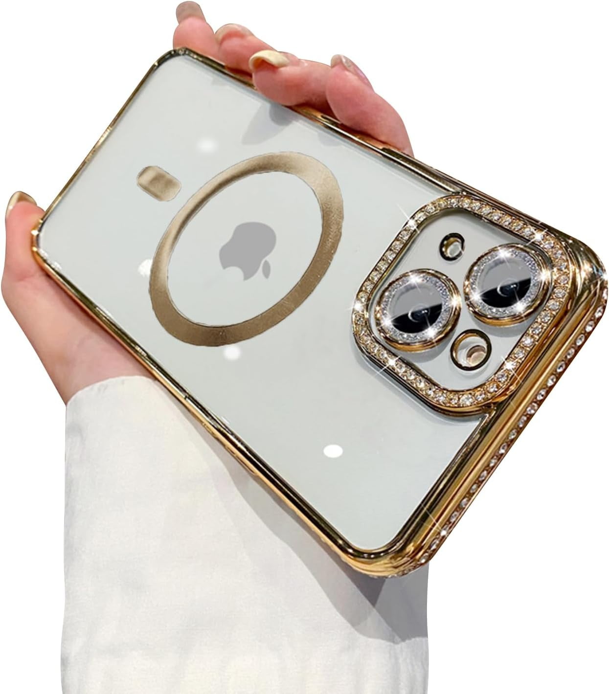 for iPhone 13 Case Full Camera Len Protector[Compatible with MagSafe ...