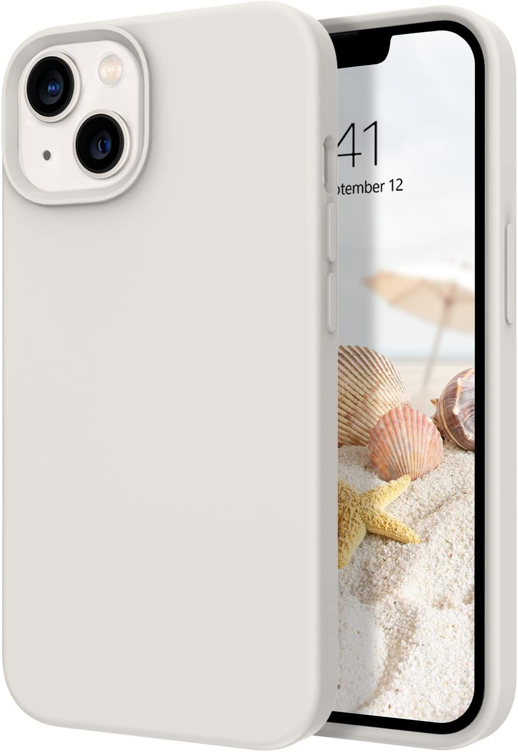 iPhone 13 Case, Phone Case for iPhone 13 Liquid Silicone Soft Gel ...