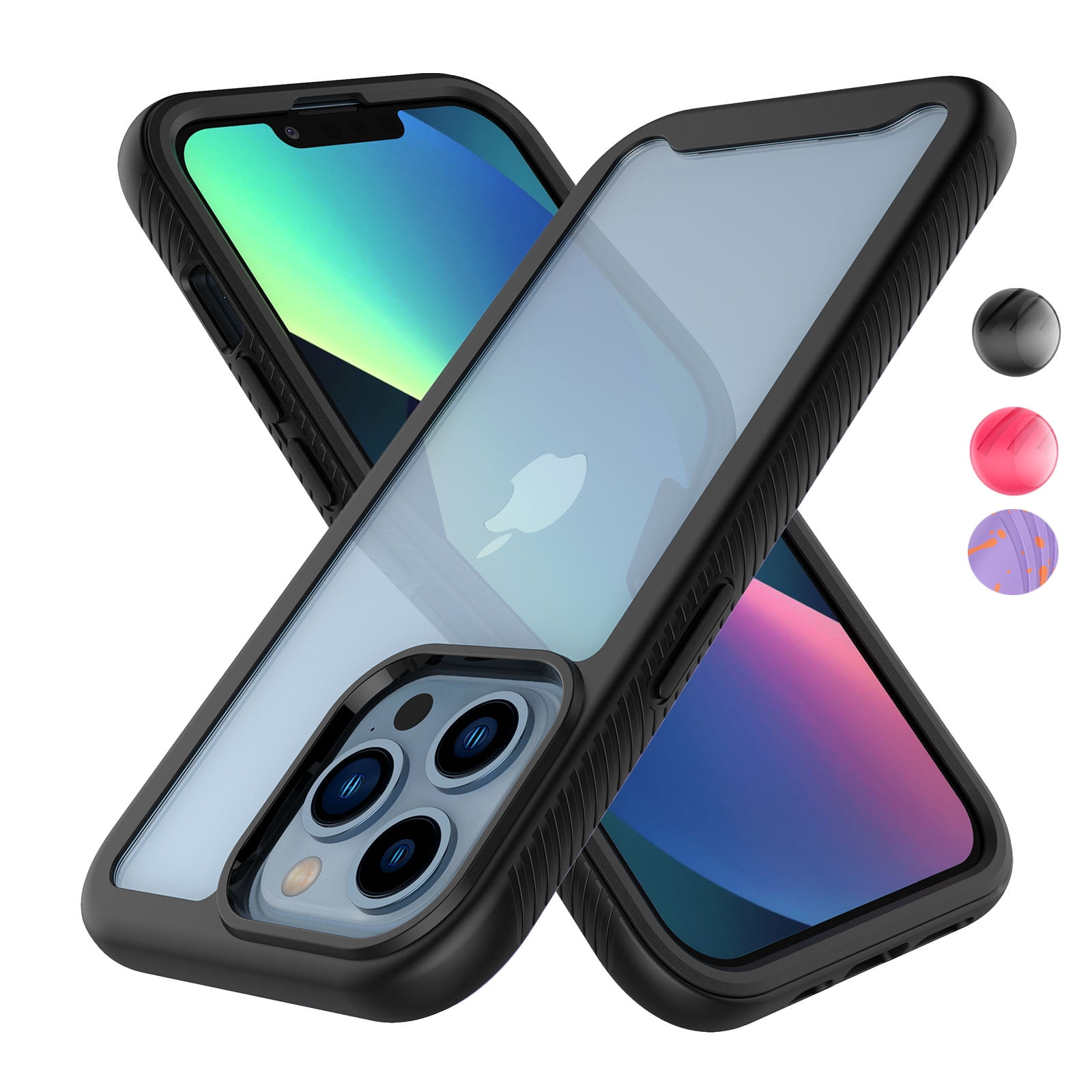 iPhone 13 Case, Takfox 6.1" iPhone 13 Phone Case Shock Absorbing ...