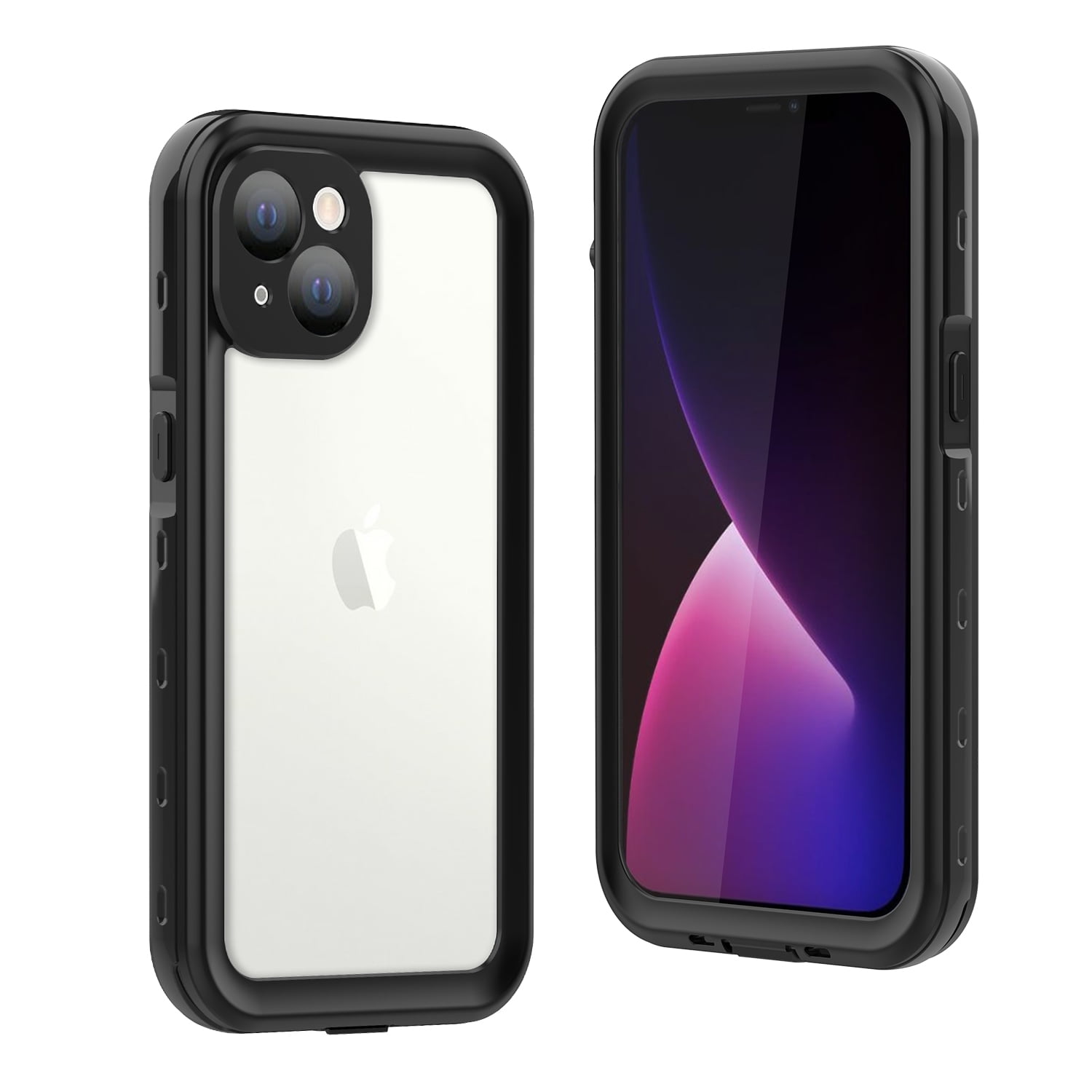 for iPhone 13 Case,Waterproof Built-in Lens & Screen Protector[Full ...