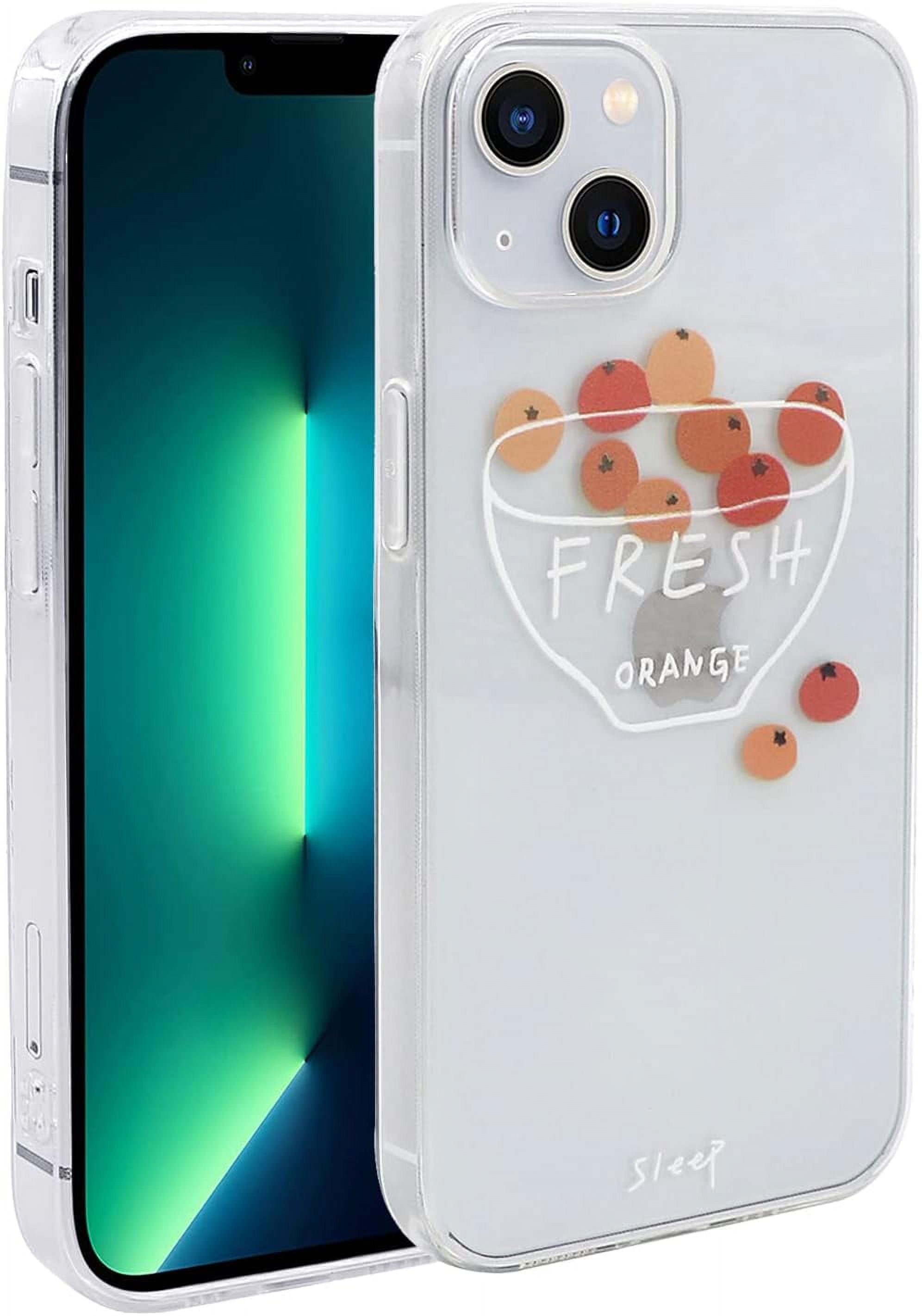 iPhone 13 Mini Case, Clear Ultra Slim Shockproof Kawaii TPU Phone Case for iPhone 13 Mini (5.4 ...