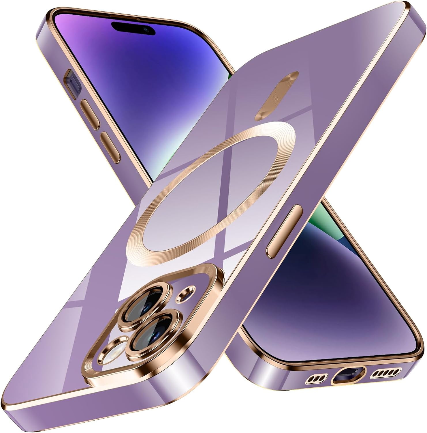 for iPhone 13 Mini Case,[Compatible with Magsafe],[10 FT Military Grade ...