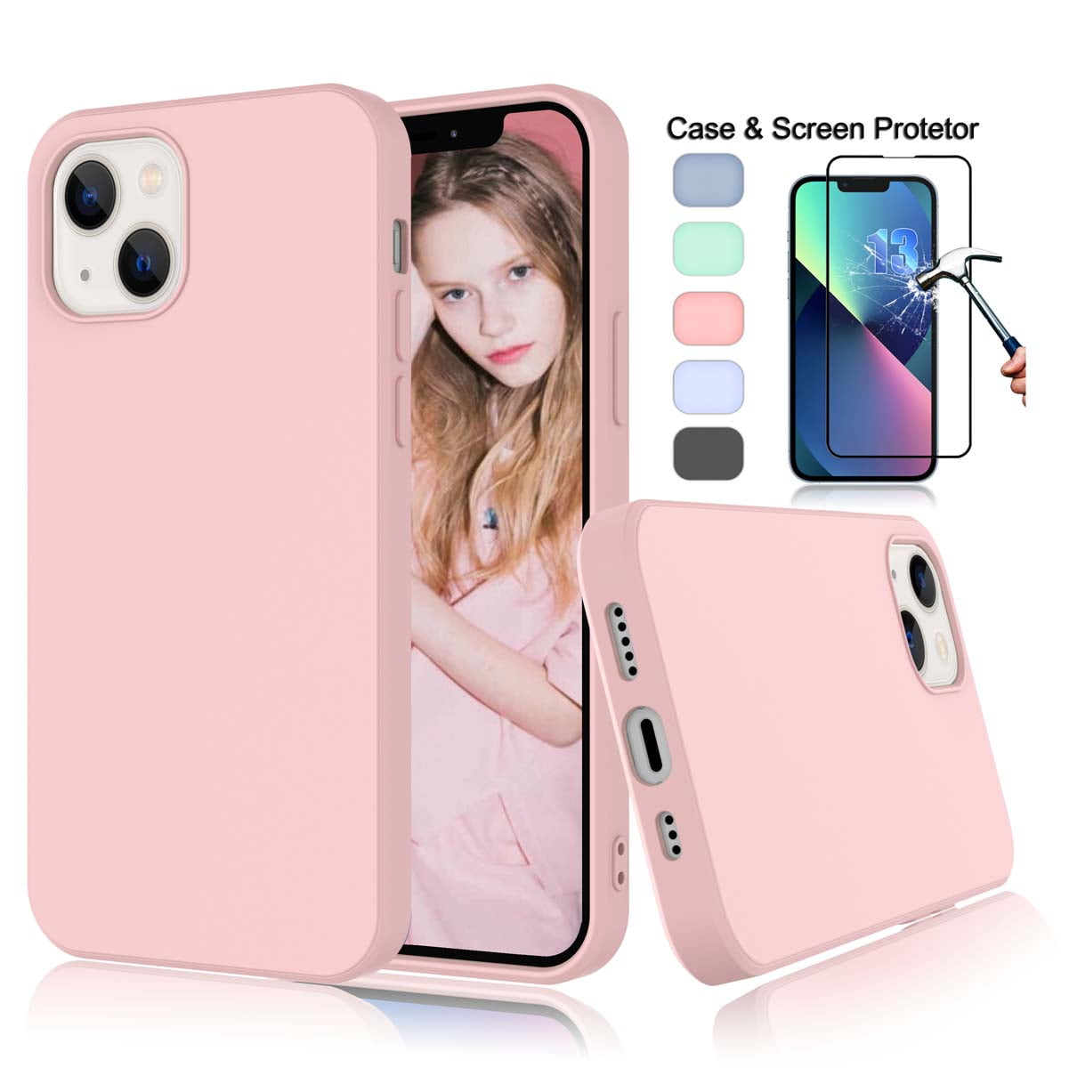 iPhone 13 Mini Case Screen Protector, iPhone 13 Mini Phone Cases ...