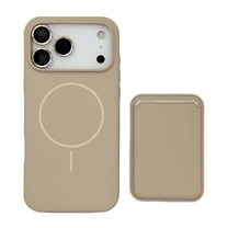 For iPhone 17 Pro Max Phone Case,2-in-1 Magnetic Detachable Card Holder ...