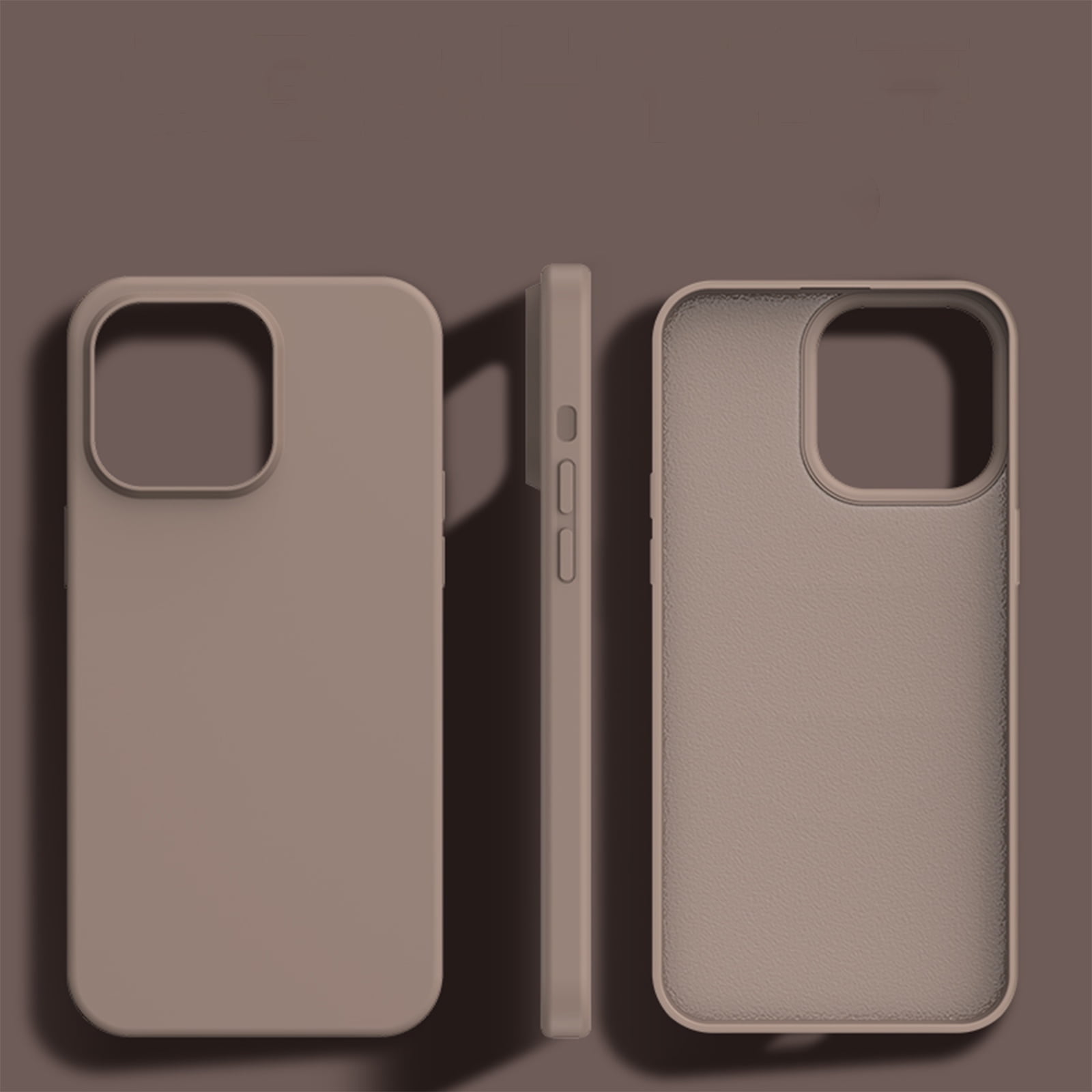 for iPhone 13 Phone Case Liquid Silicone,Minimalist Thin Slim Soft ...