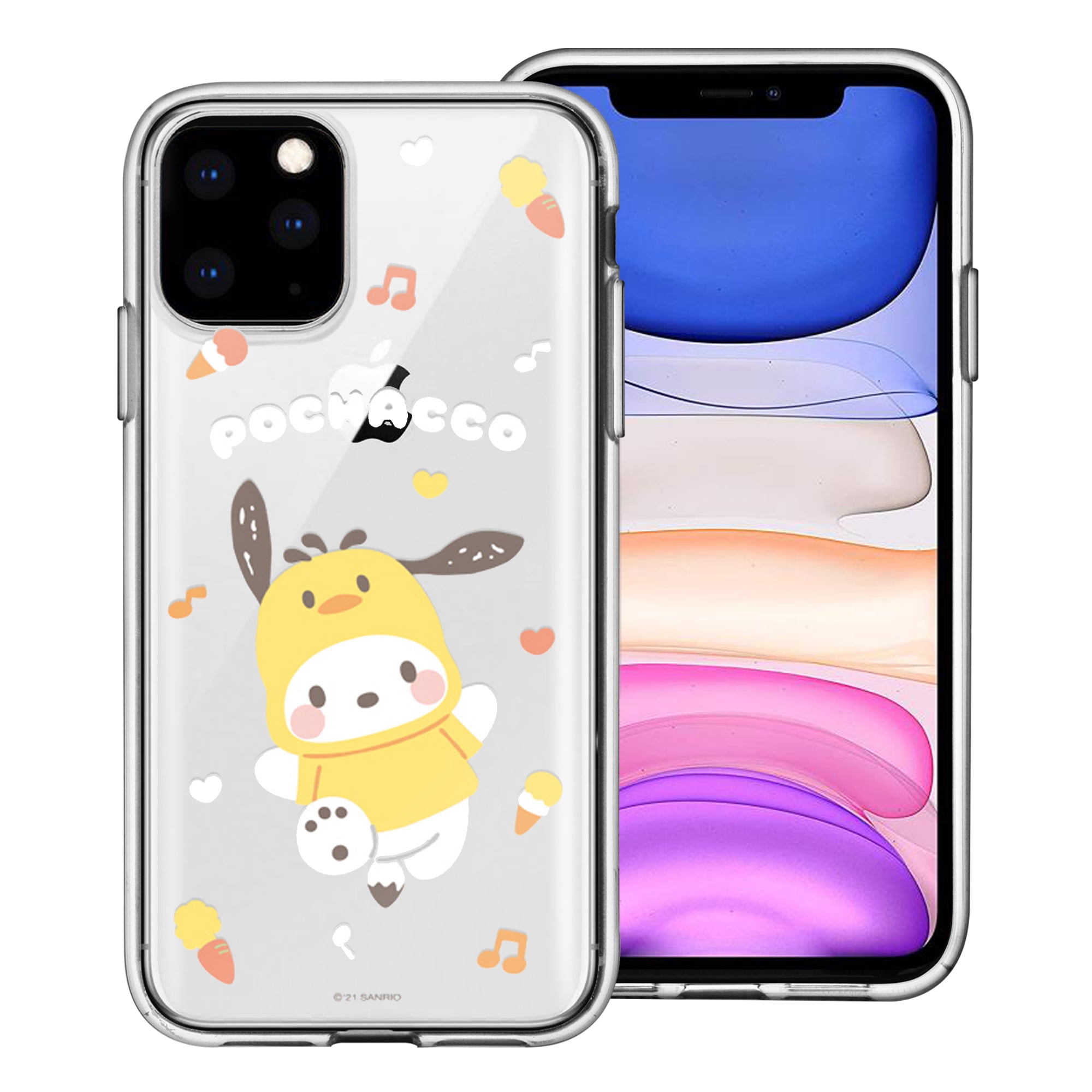 iPhone 13 Pro Case (6.1inch) Sanrio Cute Clear Soft Jelly Cover ...